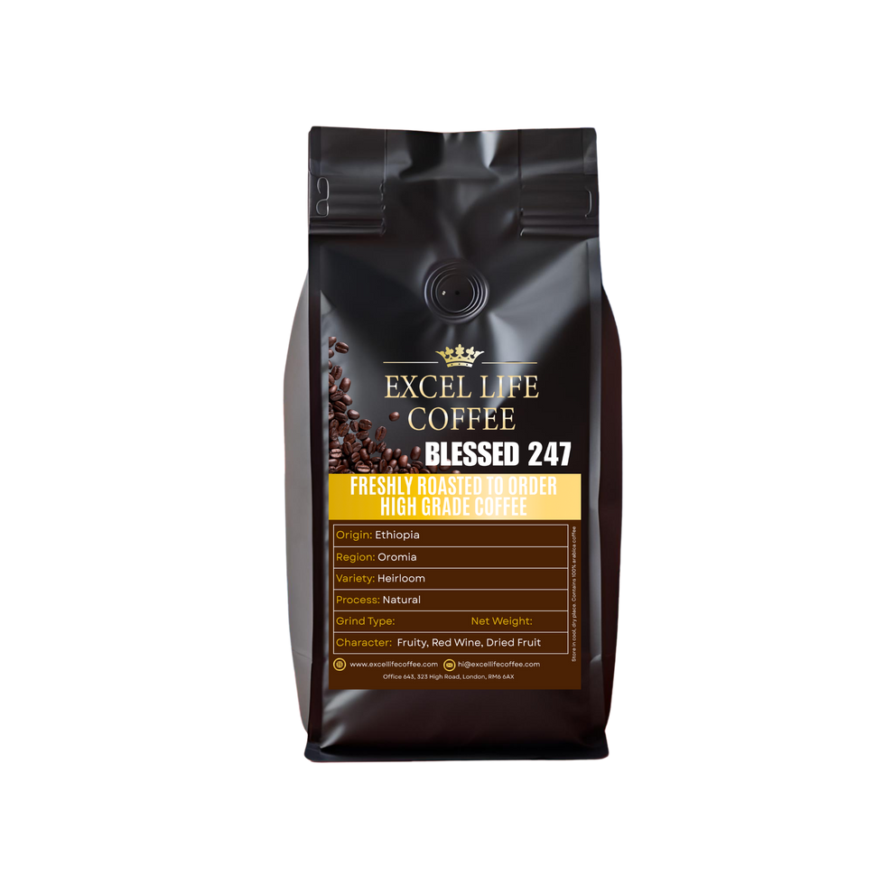 Get the 250g Excel Life Coffee® Experience freshly roasted selection h